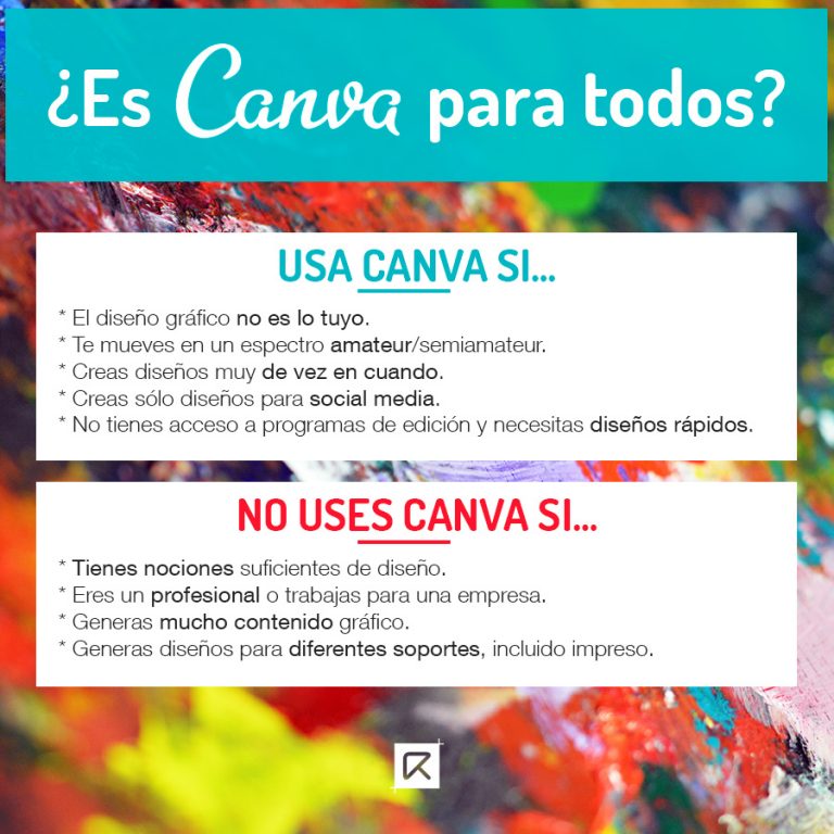 Opinión sobre Canva, consejos y experiencias ¿Diseño para todos?